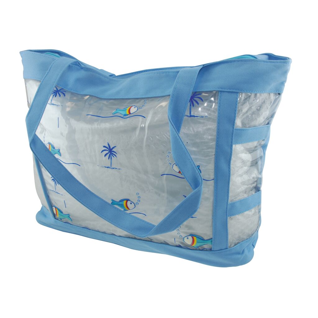 Waterproof Beach Bag, Τσάντα Παραλίας, 23320 /Blue | terramare.com.gr